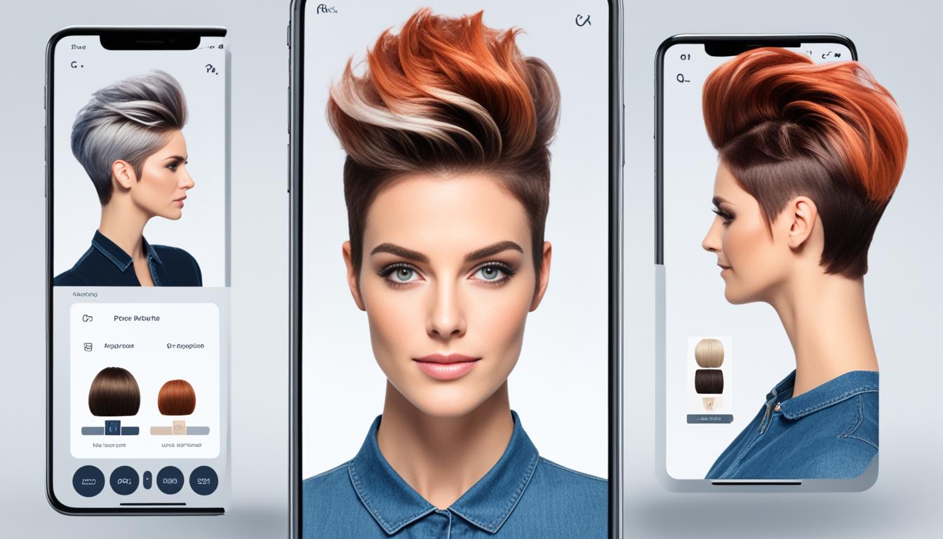 Discover different hair with this app!